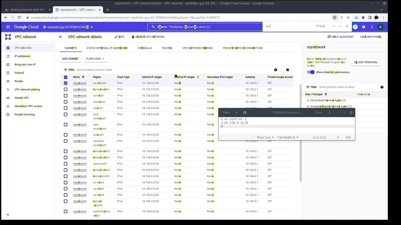 Getting Started with VPC Networking and Google Compute Engine - YouTube