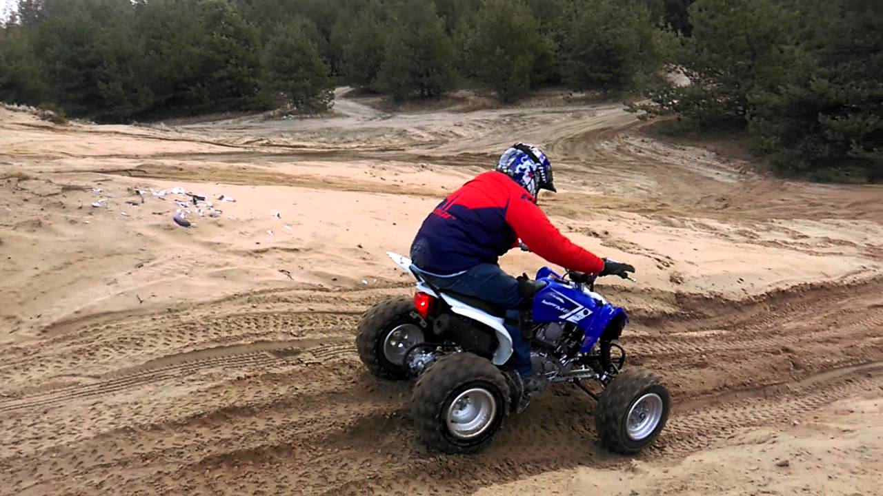 Yamaha Yfm 250 Raptor part 2 - YouTube