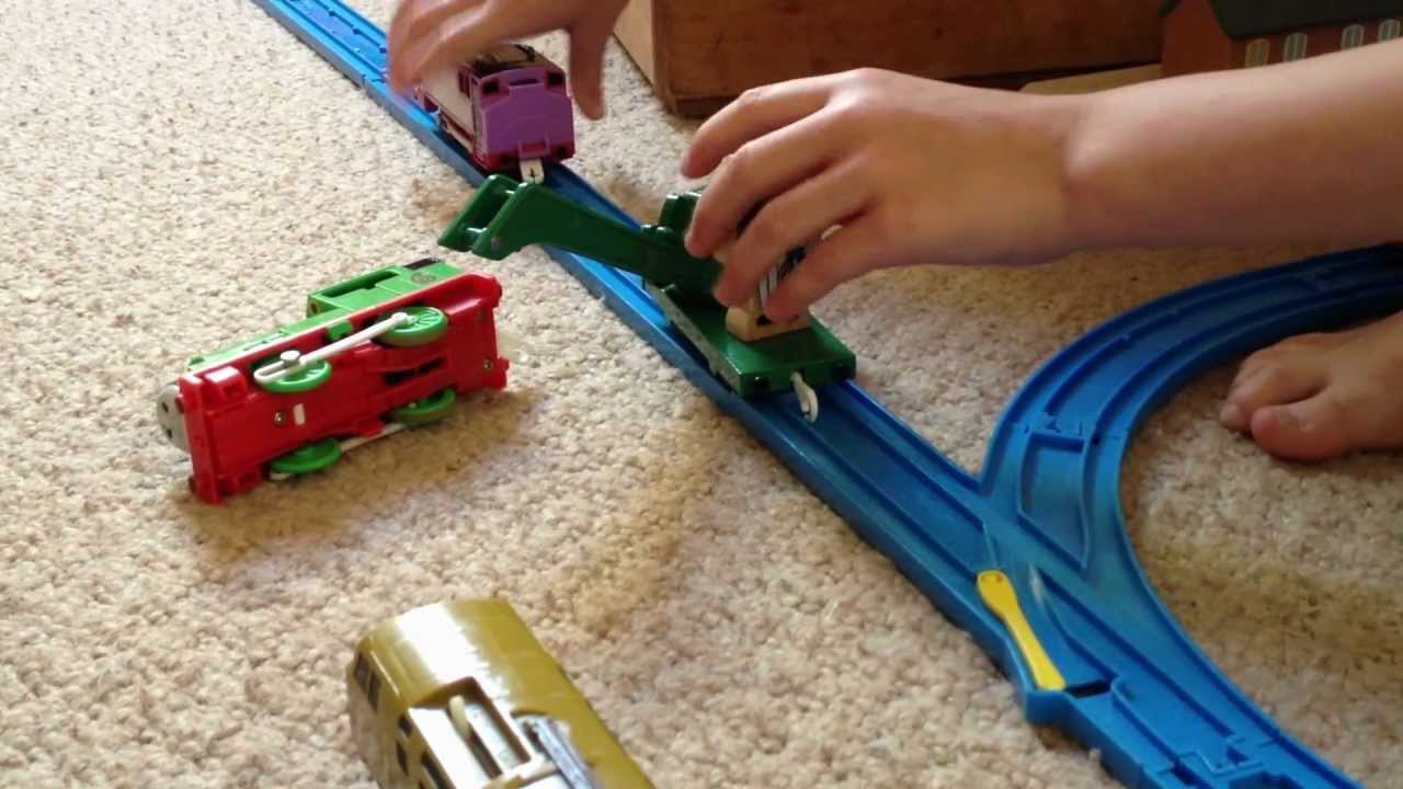 Thomas the Tank Engine: Percy Gets Angry - YouTube
