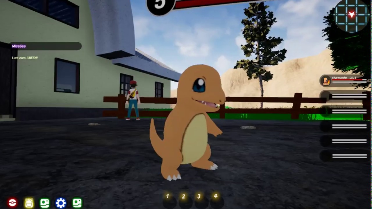 Pokemon: The Legend of Red [PC] Gameplay - YouTube