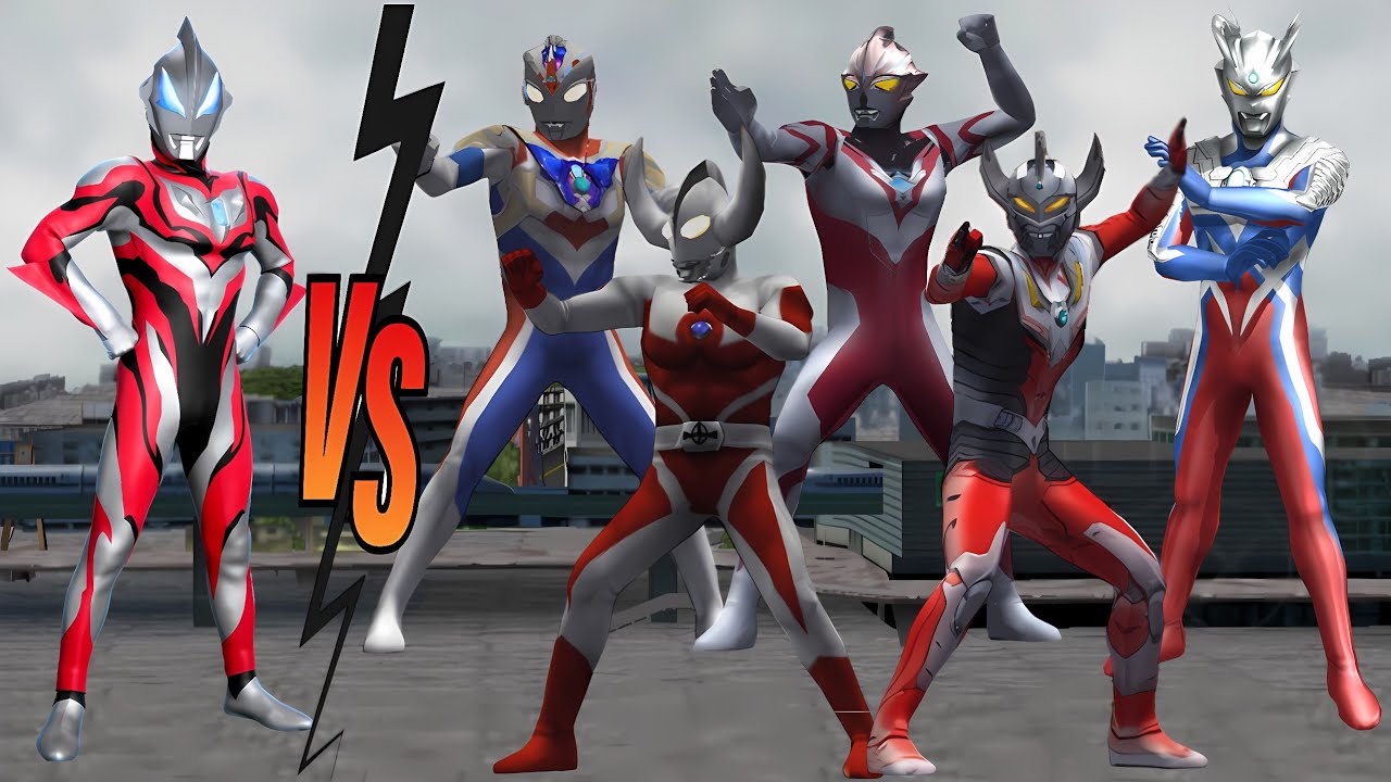 ULTRAMAN GEED PRIMITIVE VS ULTRAMAN ARC DECKER TARO ZERO FATHER OF ...