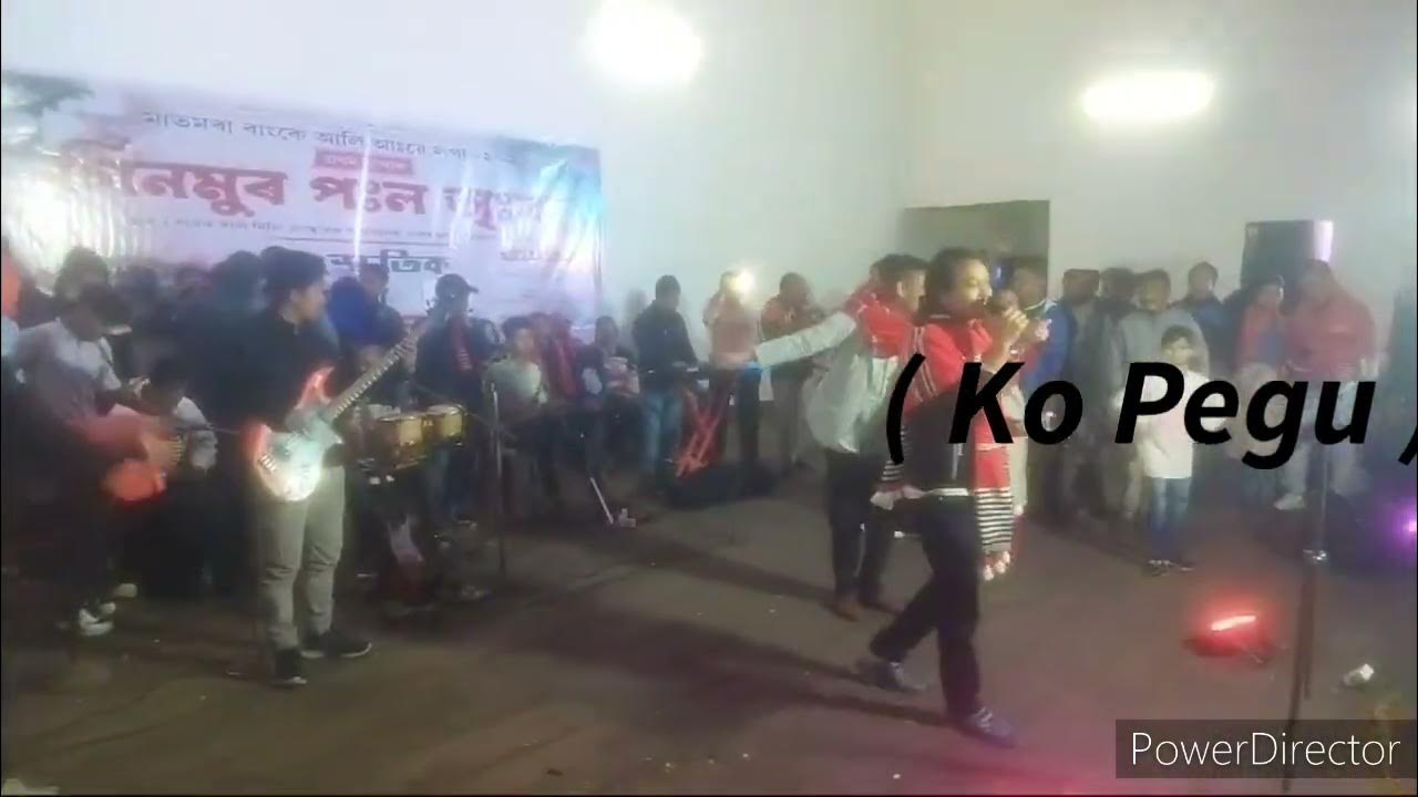 Chandra Kr Patgiri Night Performance Mising short video song 2025 ( Ko Pegu ) - YouTube