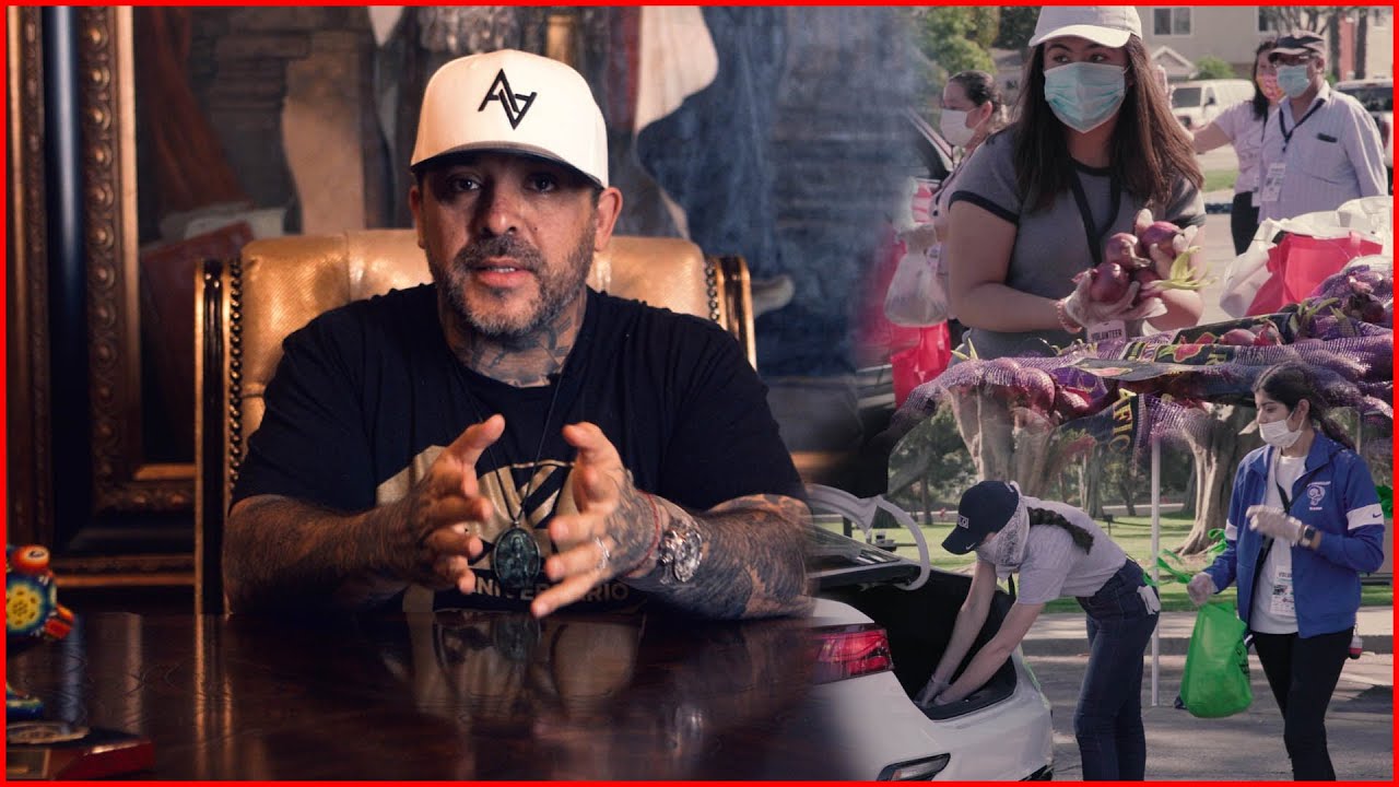Angel Del Villar ayuda a su comunidad de "Bell Gardens" con su nueva ...