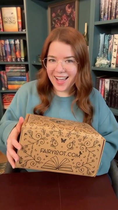 FairyLoot Book Unboxing - YouTube