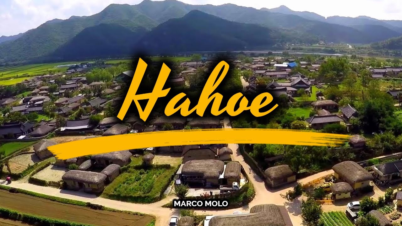 Caminando por el pueblo histórico Hahoe, Corea del Sur. - YouTube