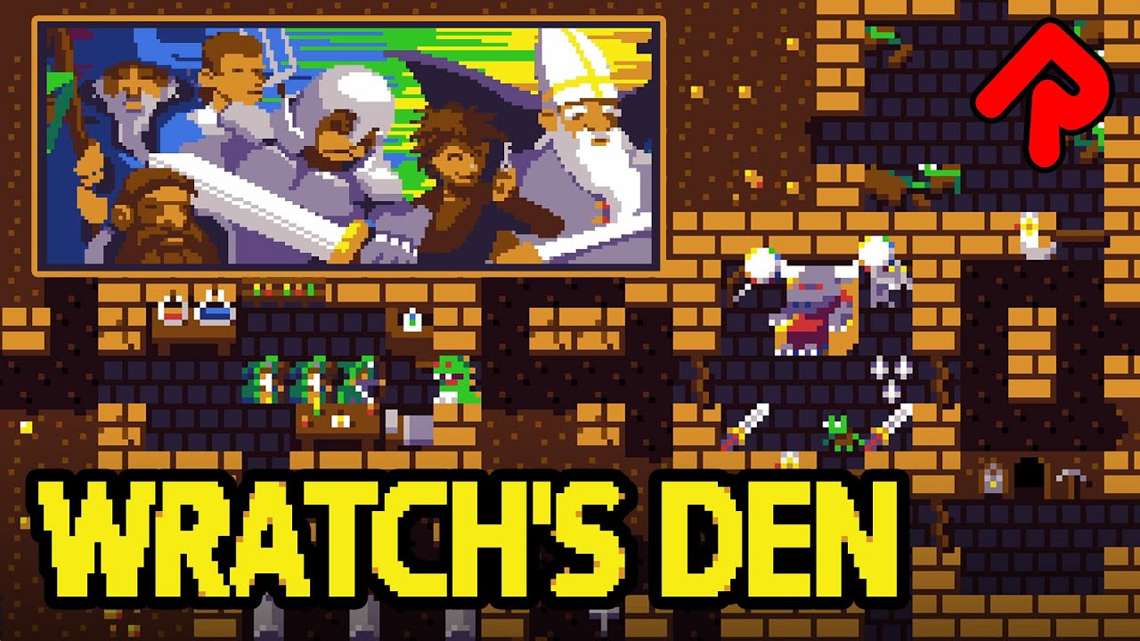 Roguelike Where You Build the Dungeon! |The Wratch's Den gameplay - YouTube
