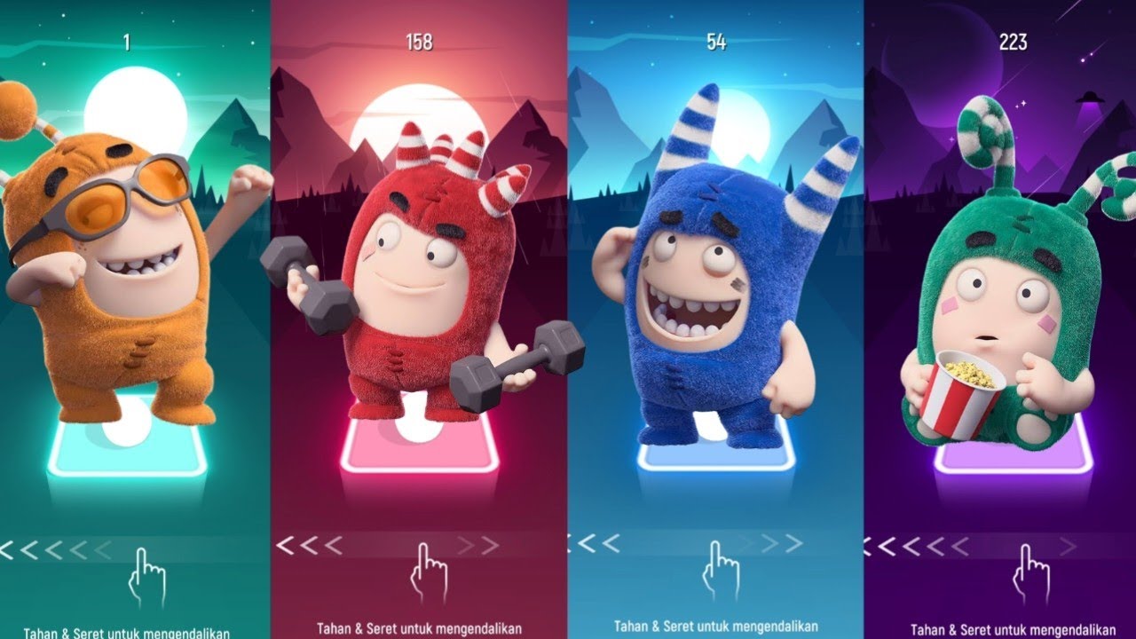 Oddbods Zee 🎶 Oddbods Fuse 🎶 Oddbods Bubbles 🎶 Oddbods Jeff ♥️ Who The ...