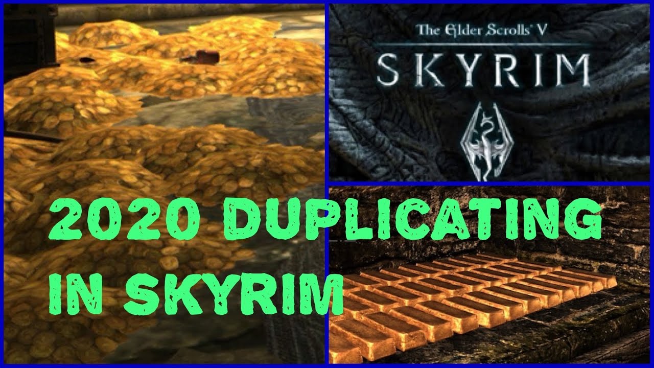 Skyrim Special Edition- duplication glitch duplicate any item 2021 ...