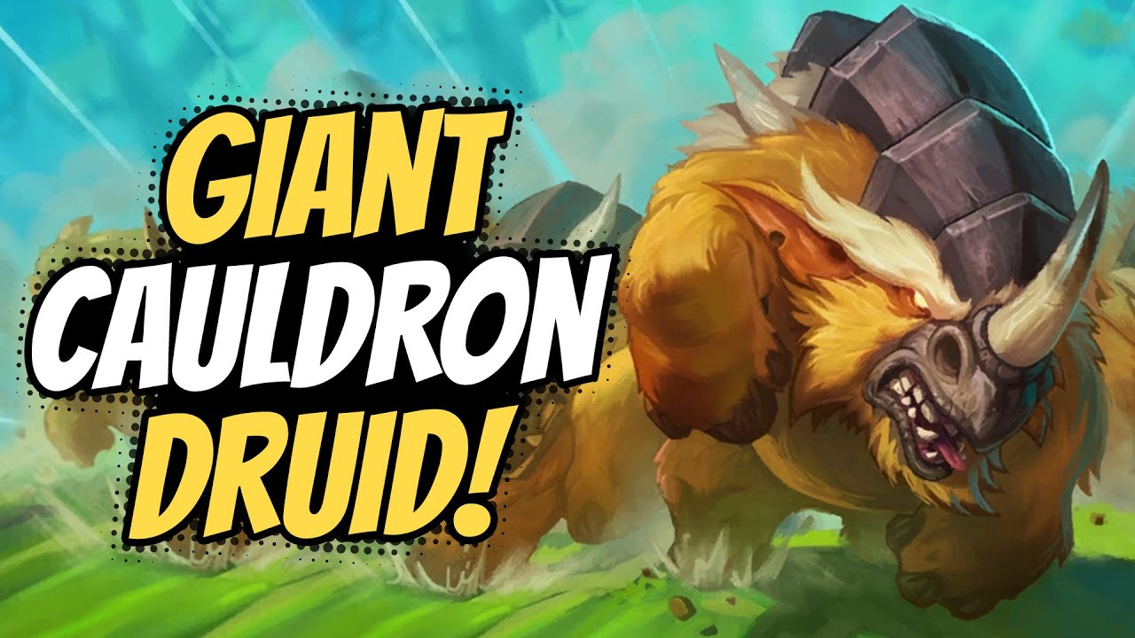 Enchanted Cauldron Druid & Birthday Challenges! | Hearthstone - YouTube
