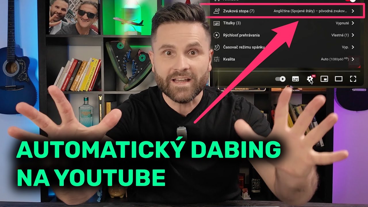 YOUTUBE SPUSTIL AUTOMATICKÝ DABING VIDEÍ - SKÚŠAM ČO TO VIE - YouTube