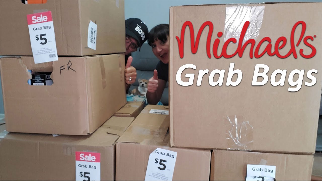 MICHAELS GRAB BAGS 2 Store Comparison 7 Boxes So Many Great Items Only 5 Each 1 18 2022
