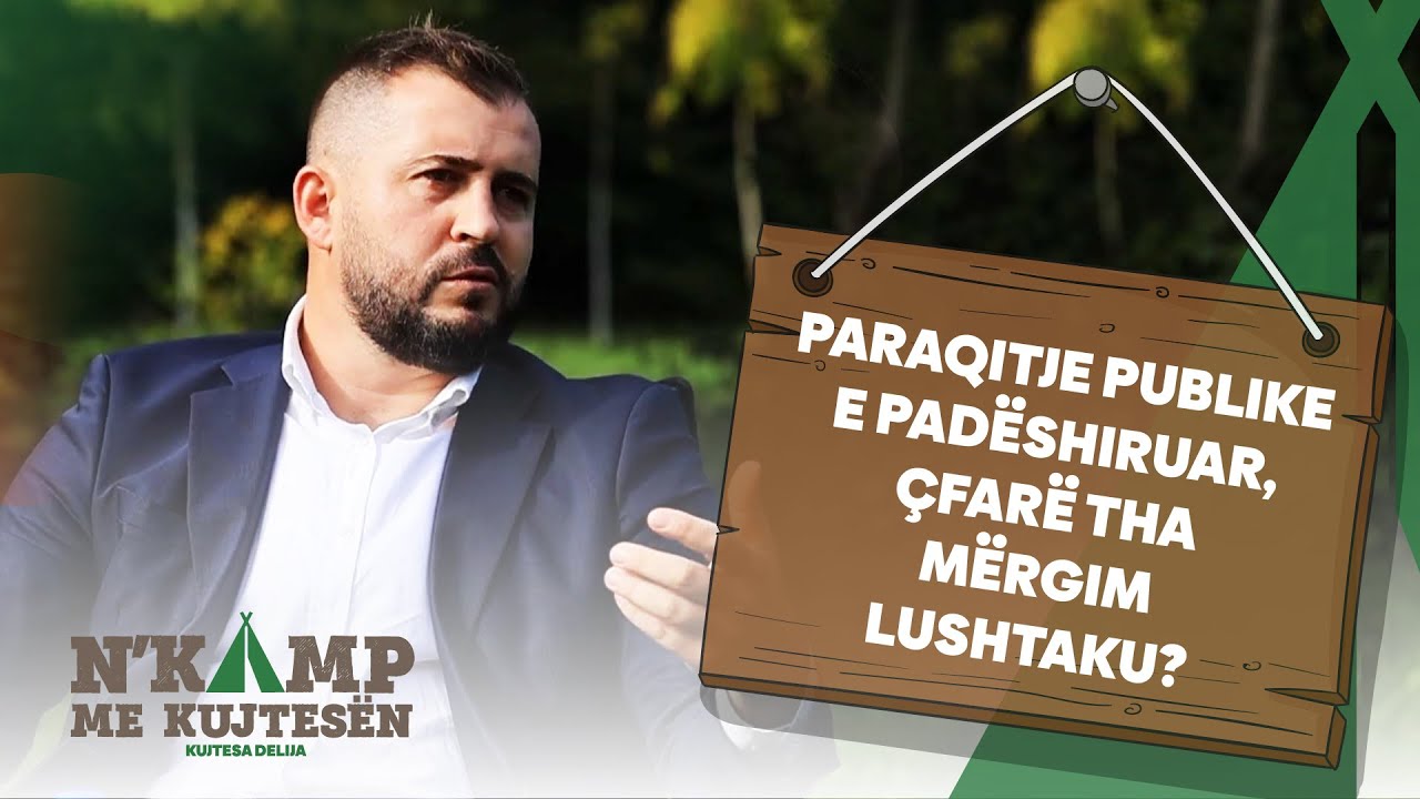 Paraqitje publike e padëshiruar, çfarë tha Mërgim Lushtaku? - YouTube