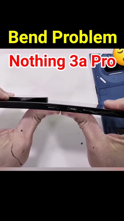 Nothing phone 3a Pro bend problem?📱 nothing phone ko bend kar sakte ya ...