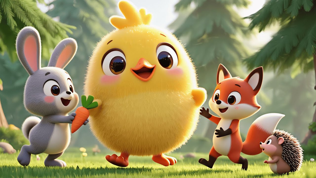 💛🌳 THE GIANT CHICK CO-CO! 🌳💛🚀🐥 CO-CO GOES ON A BIG JOURNEY! 🐥🚀💛🌟 THE CO ...