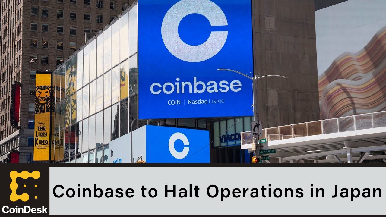 Coinbase to Halt Operations in Japan as Crypto Winter Drags On - YouTube