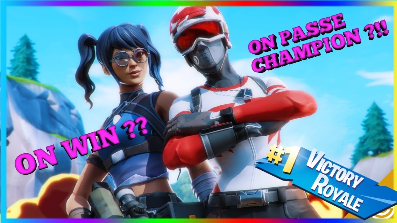 ON PASSE CHAMPION !!! -(FT. VM_ICEBIRD)-[FORTNITE] - YouTube