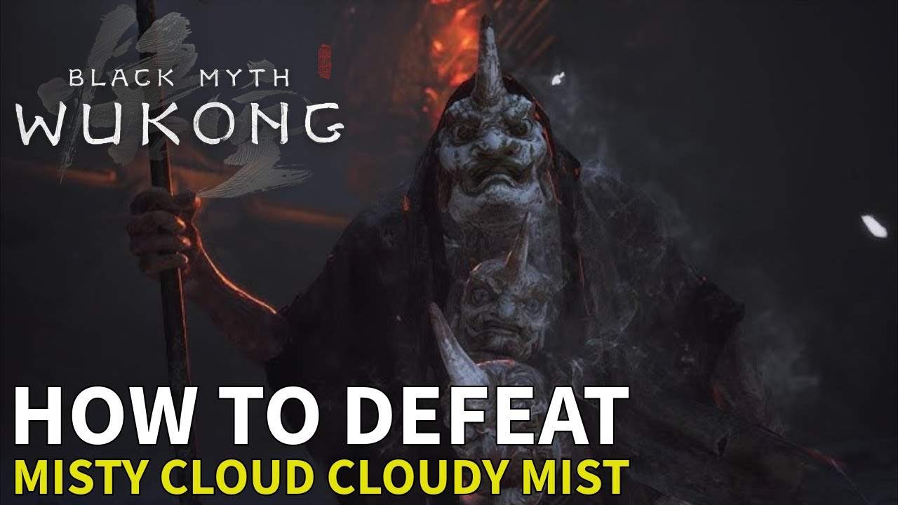 How to beat MISTY CLOUD CLOUDY MIST in BLACK MYTH WUKONG - YouTube
