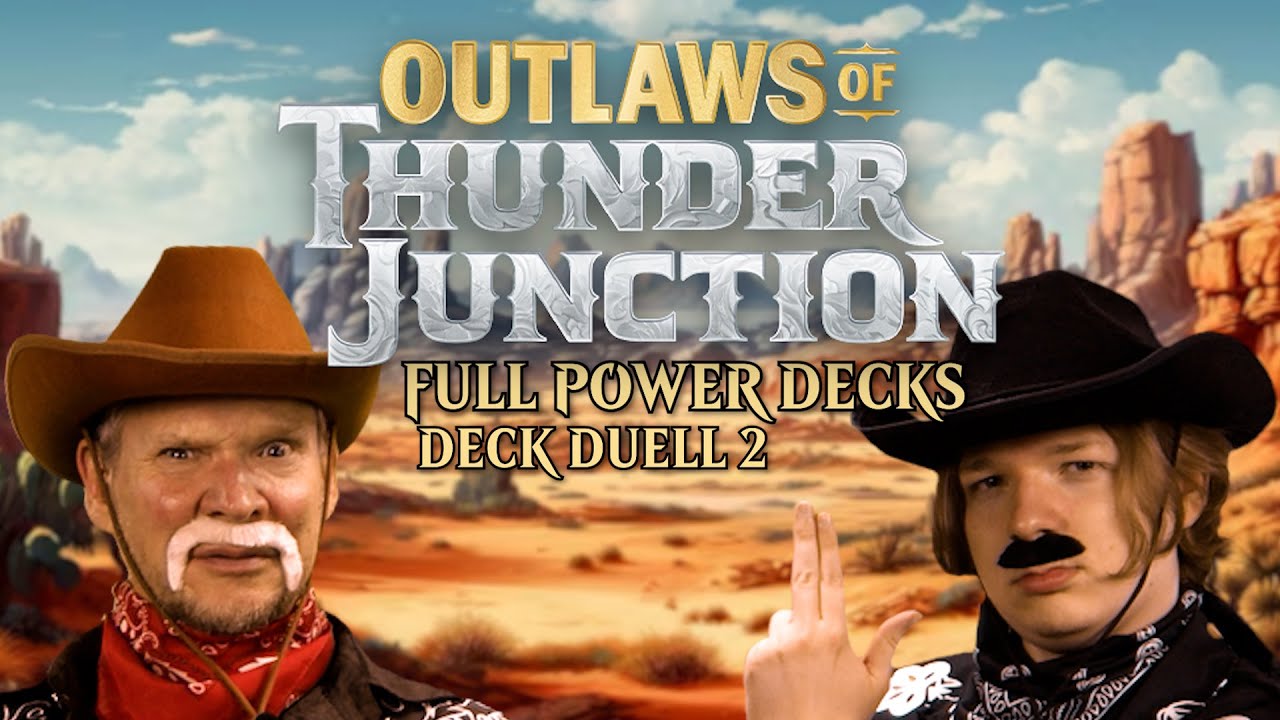 MTG Outlaws of Thunder Junction Full Power Deck Duell 2 | Magic the Gathering deutsch | Trader ...