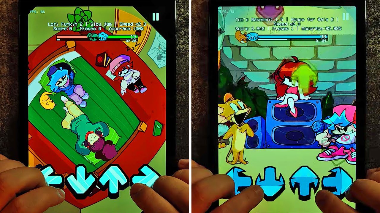 FNF Lofi Funkin 2 - Slow Jam,Toms Basement 1.5 - House For Sale 2 ...