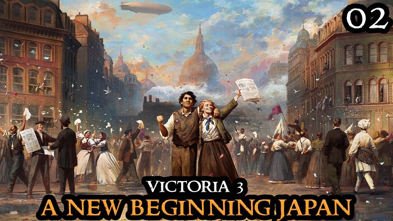 COLONIZATION - Victoria 3 Japan 1.5 || FULL GAME Grand Strategy Part 02 ...