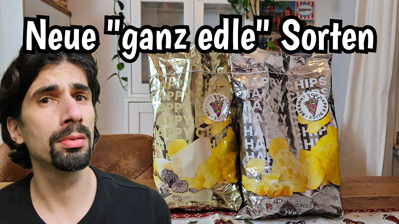 Neue Happy Chips von Knossi mit Trüffel und Cheese im Test - YouTube