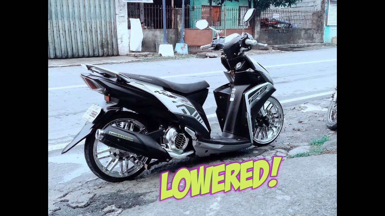 Mio i 125 Lowered - YouTube