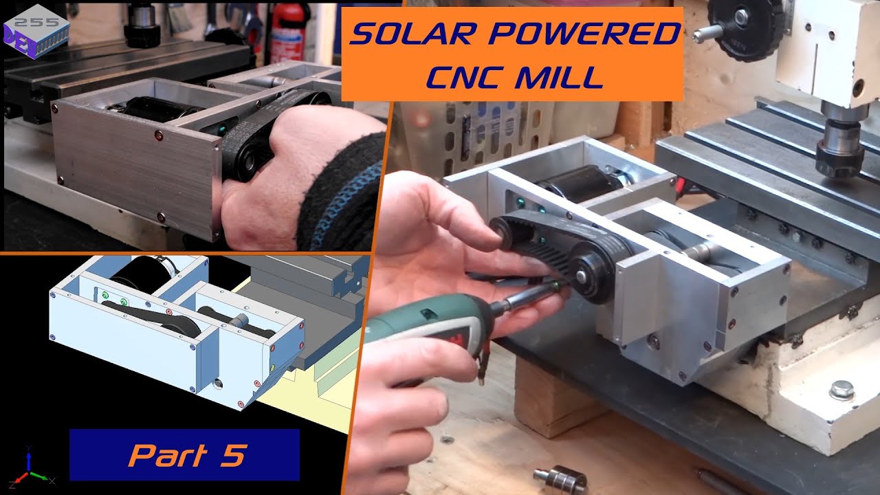 CNC Mill Conversion Part 5 - Assembling and Testing the Y-Axis - YouTube