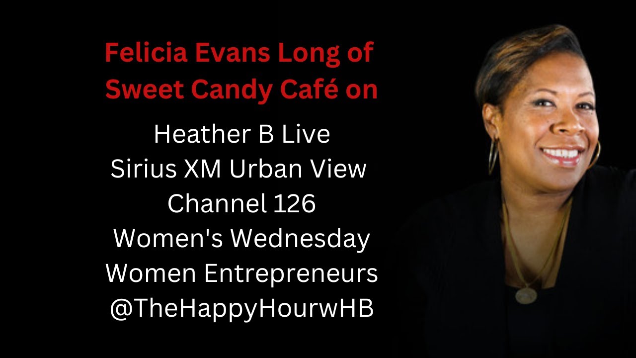 Felicia Evans Long of Sweet Candy Café Radio Interview - YouTube