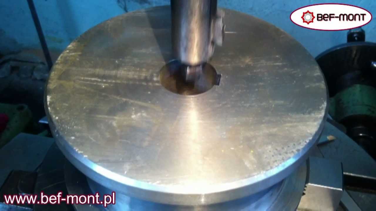 DŁUTOWANIE ROWKA - GROOVE BROACHING SHAPING CUTTING - YouTube