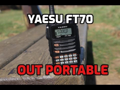 Yaesu FT70 Portable test on Rubberscopic - YouTube