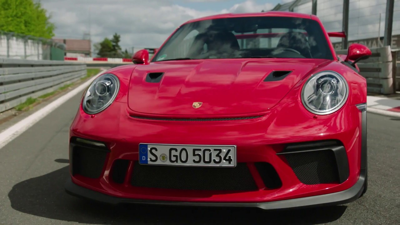 Porsche 911 GT3 RS in Guards Red Design - YouTube