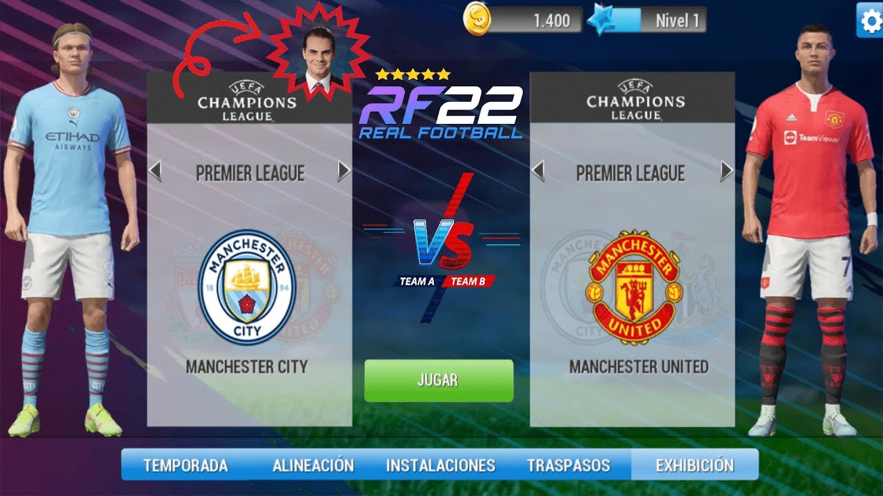 Real Football Gameloft [200MB] Offline - Narración en Español | RF 22 ...