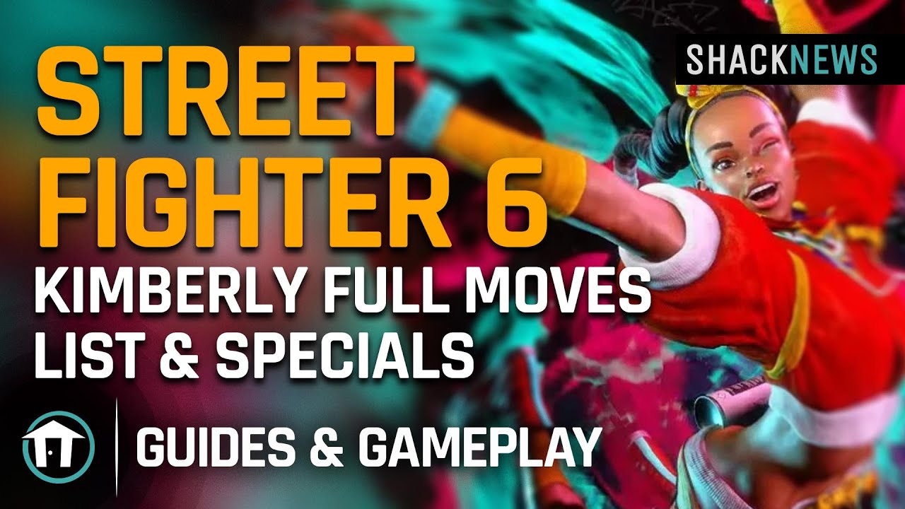 Street Fighter 6 - Kimberly Full Moves List & Specials - YouTube