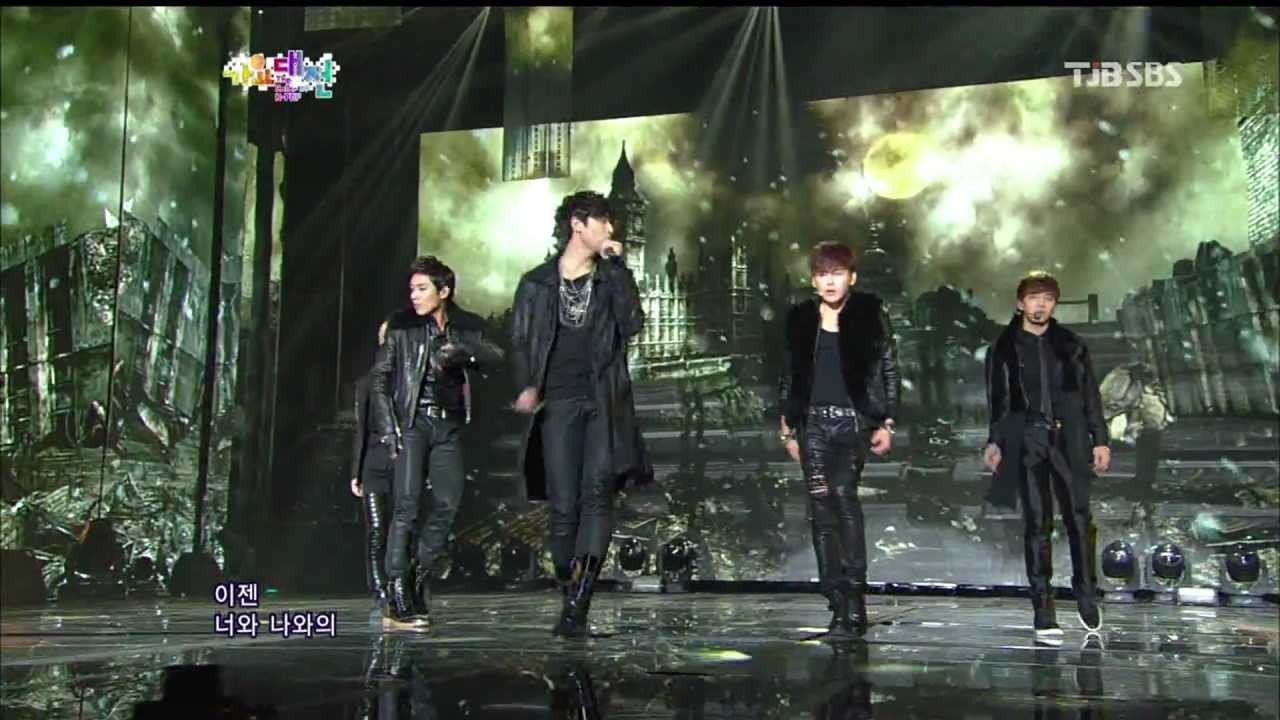 (1080P)121229 SBS 가요대전 다이나믹블랙 Yesterday @ Dynamic Black - YouTube