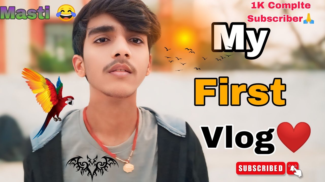 My First Vlog 2025 || My First Vlog Viral 2025 || Modi Mini Vloger 😍 || @rittumodi1m - YouTube