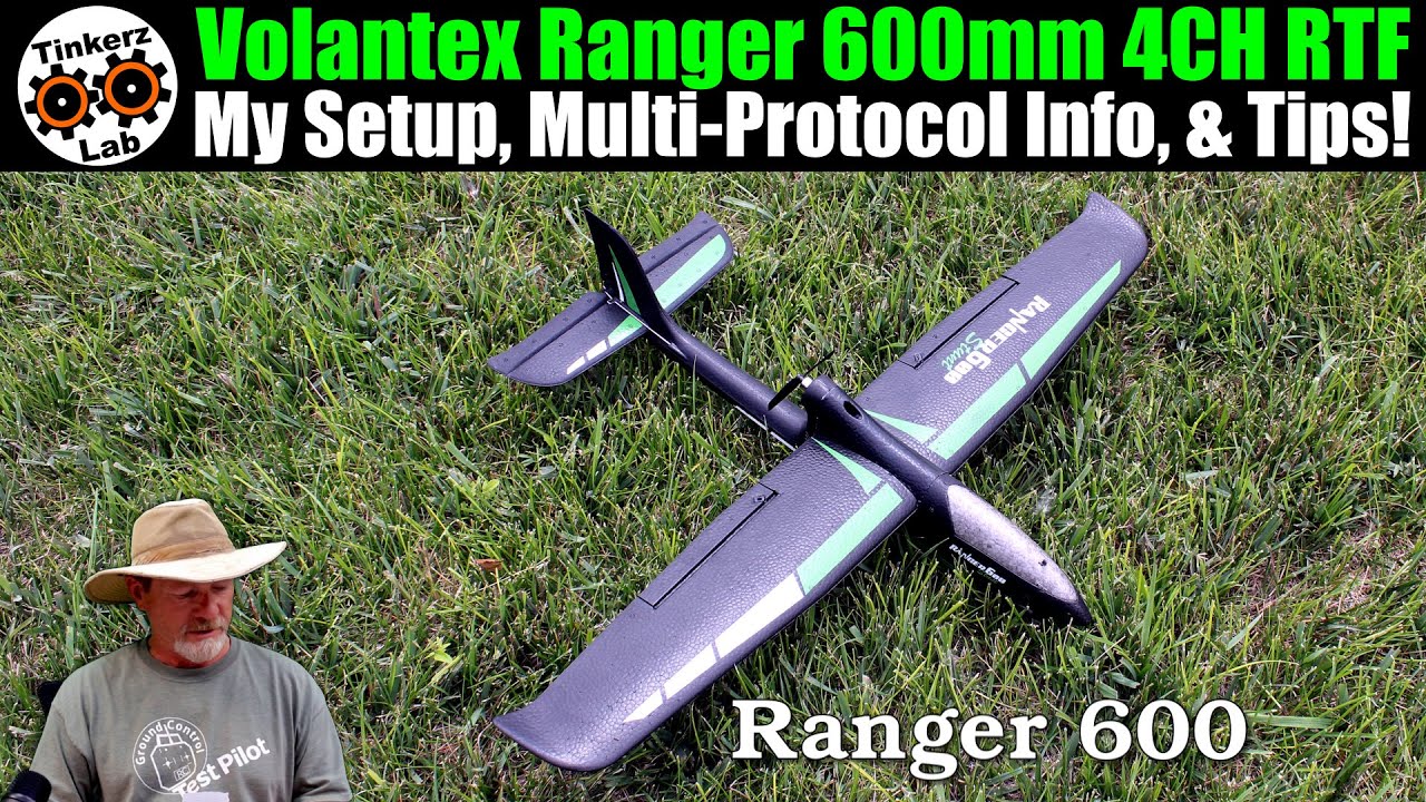 My Setup, Multi-Protocol Info, & Tips! Volantex Ranger 600 4CH Gyro ...