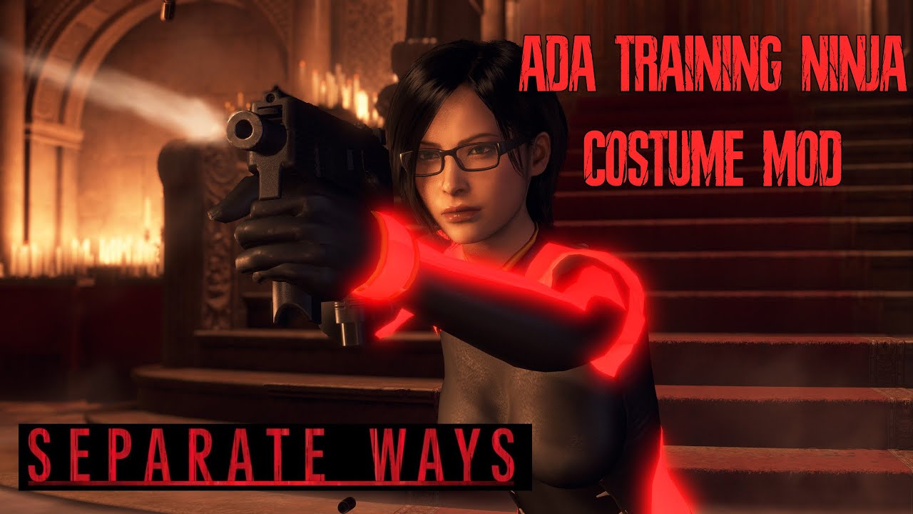 RESIDENT EVIL 4 REMAKE - ADA TRAINING NINJA MOD - YouTube