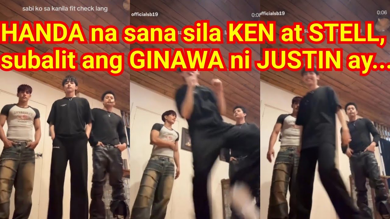 JUSTIN, NI-LINLANG sila STELL at KEN Video nila bago magsimula ang ...