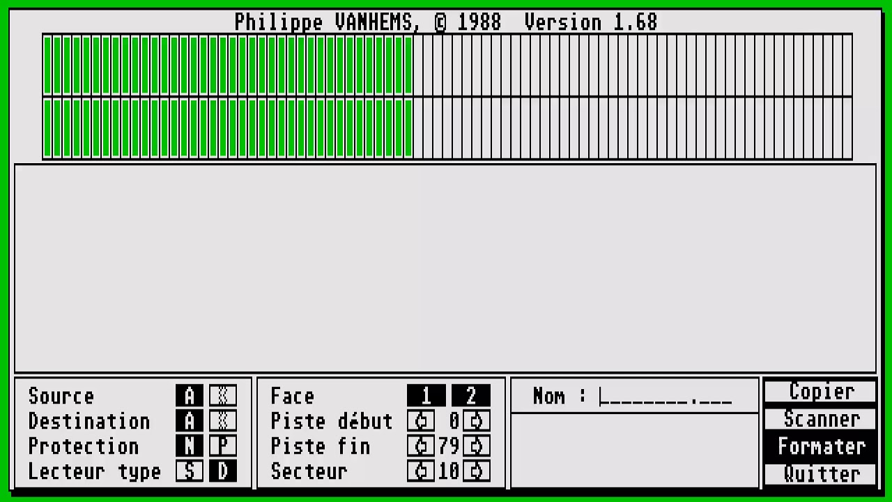 ATARI ST Terminators Copy FAST Disk copy Compilation 1 4 COPIER TOOL ...