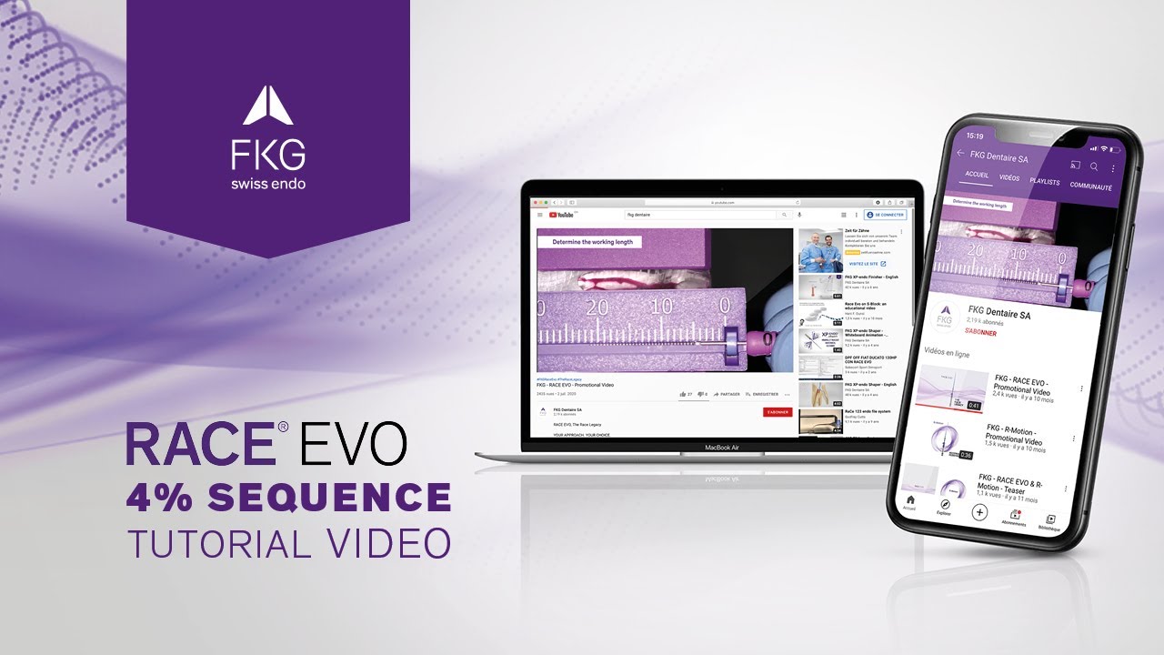 FKG - RACE EVO 4% Sequence - Tutorial Video - YouTube