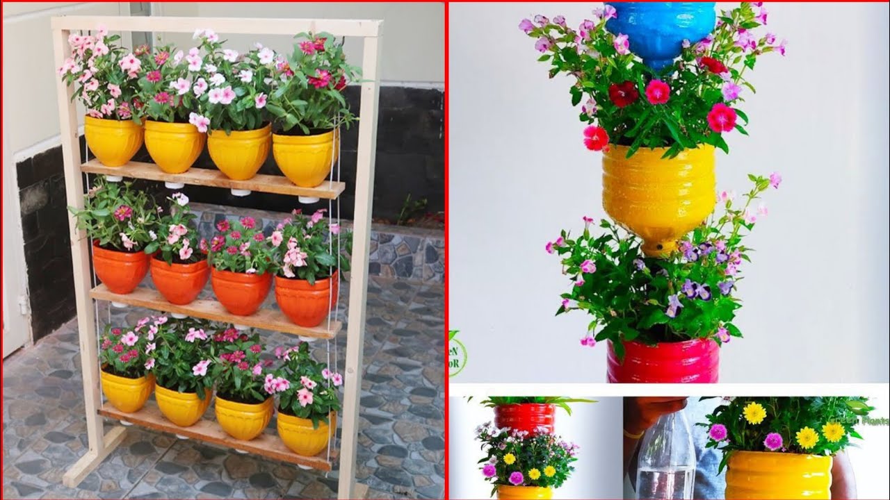 Recycle Plastic Bottles in to Beautiful garden design # ...