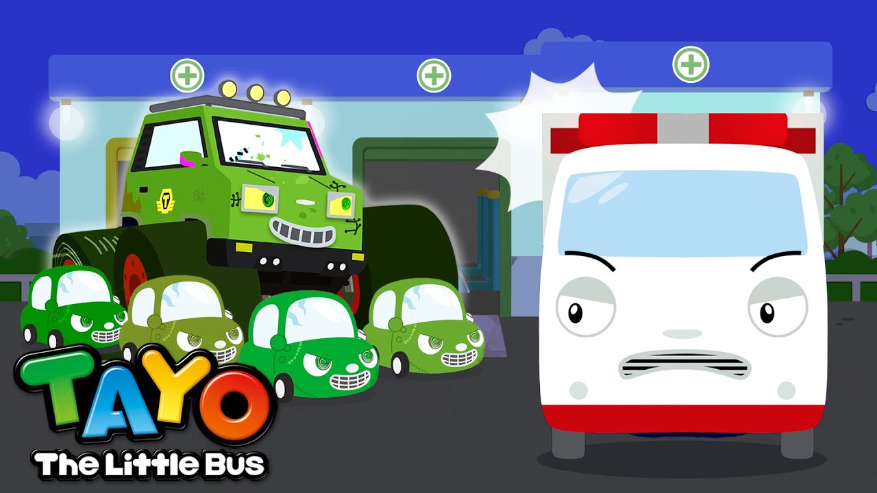 Help the Zombie Truck Return to Normal! | BEST Tayo Rescue Team Songs ...