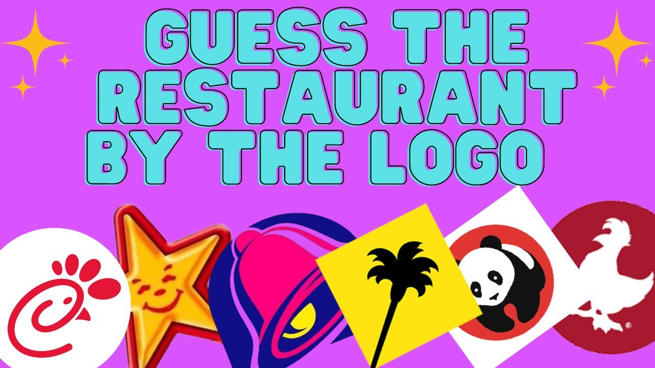 Guess The Restaurant By The Logo Challenge - YouTube