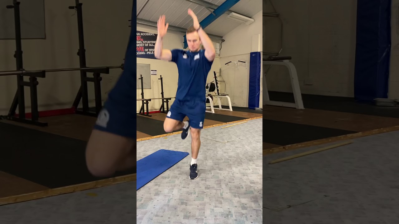 Single Leg Countermovement Jump - YouTube