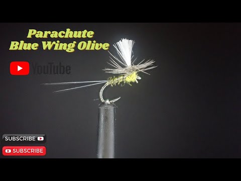Parachute Blue Wing Olive Dry Fly Pattern - YouTube