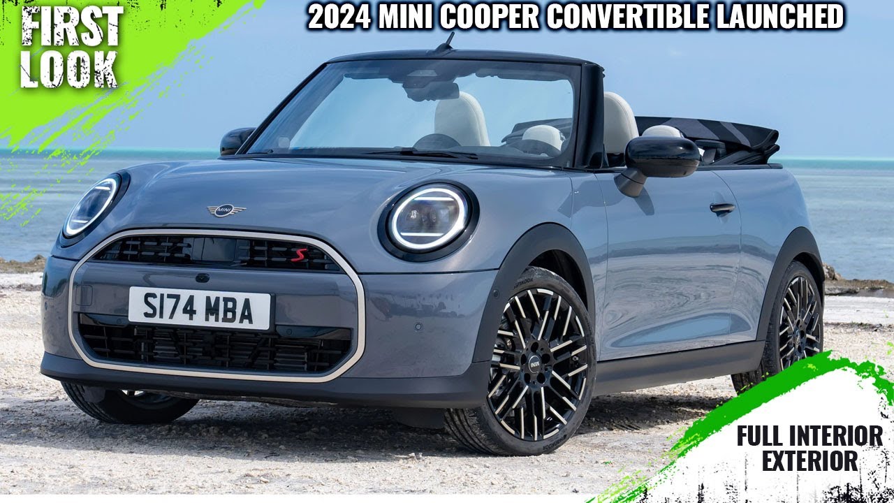 2024 MINI Cooper Convertible Launched - First Look - Full Interior ...