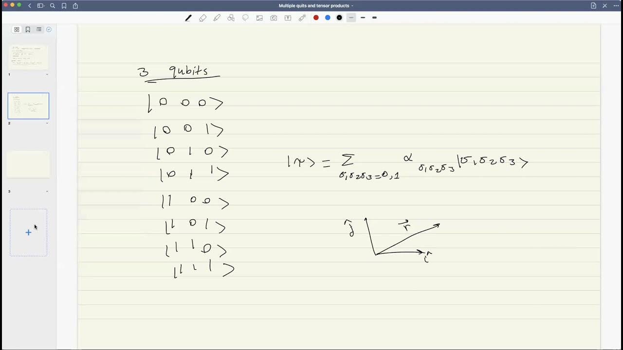 Quantum Computing for Undergraduates; Lecture 02: Multiple Qubits and ...