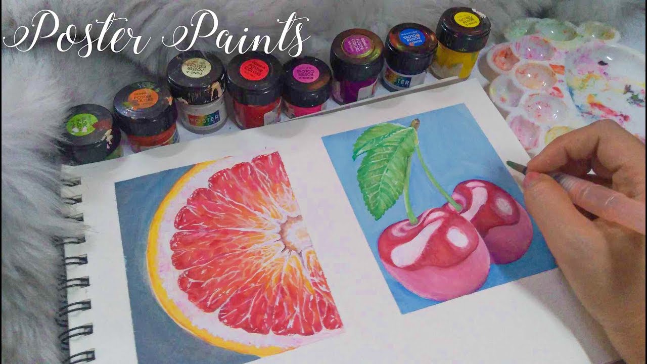 HOW TO PAINT USING DONG-A POSTER PAINTS - YouTube