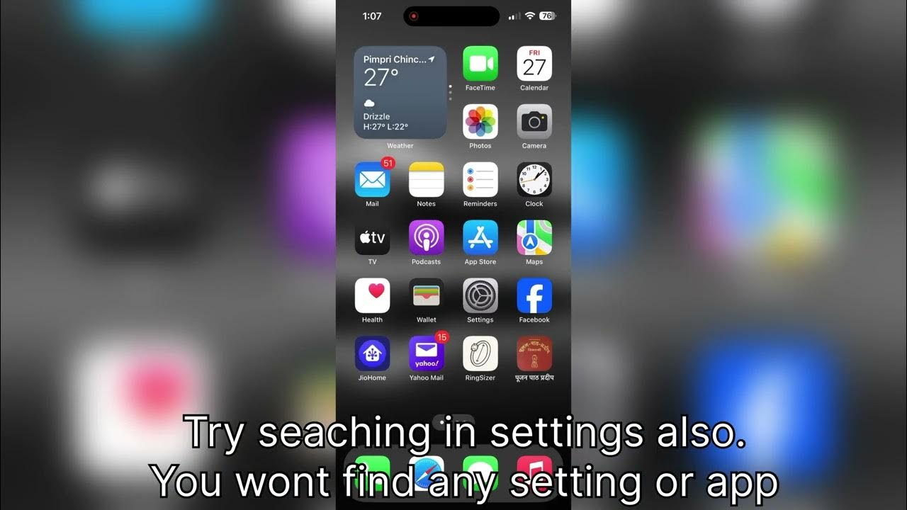 record screen in iphone without using third party apps | please support and subscribe - YouTube