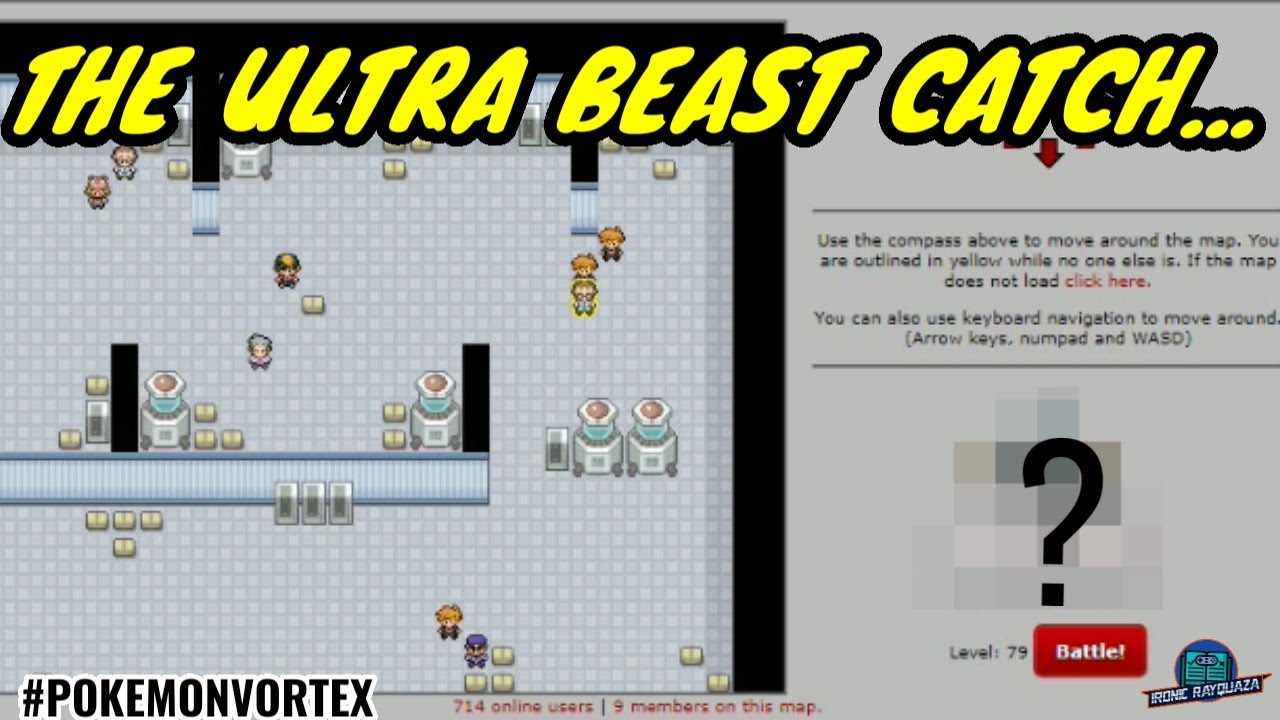 CATCHING AN ULTRA BEAST IN POKEMON VORTEX V4 BATTLE ARENA.. - YouTube